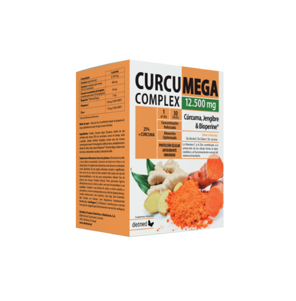 Curcumega 30 stick Dietmed – Cuna de Salud